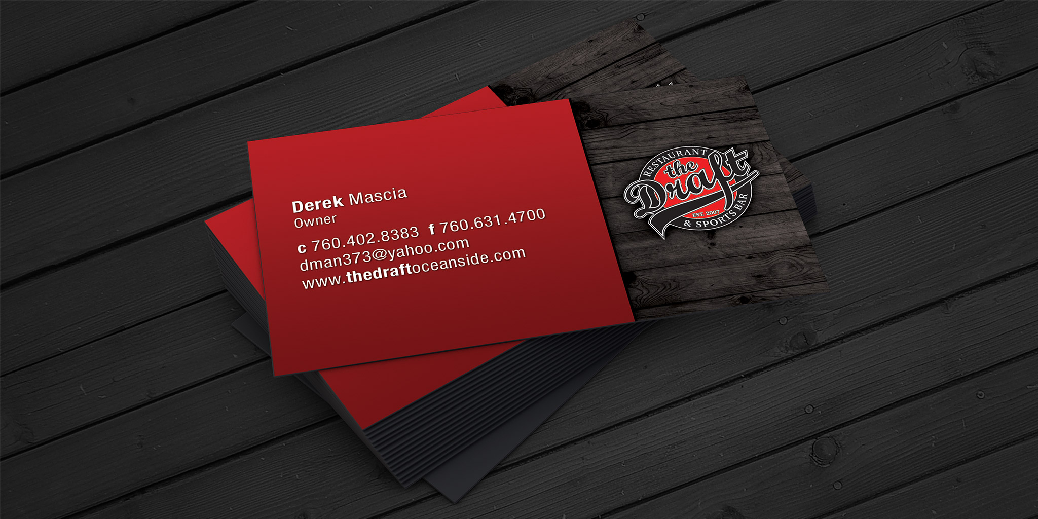 The Draft Business Card Front - Marco Sebastian Lopez – User Experience ...